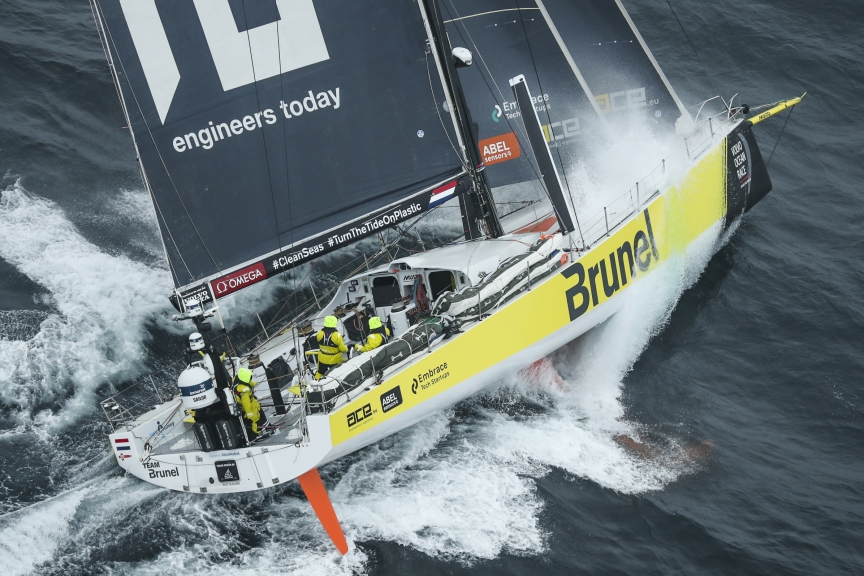 Brunel leader, à quelques heures d'un final d'anthologie - The Ocean Race